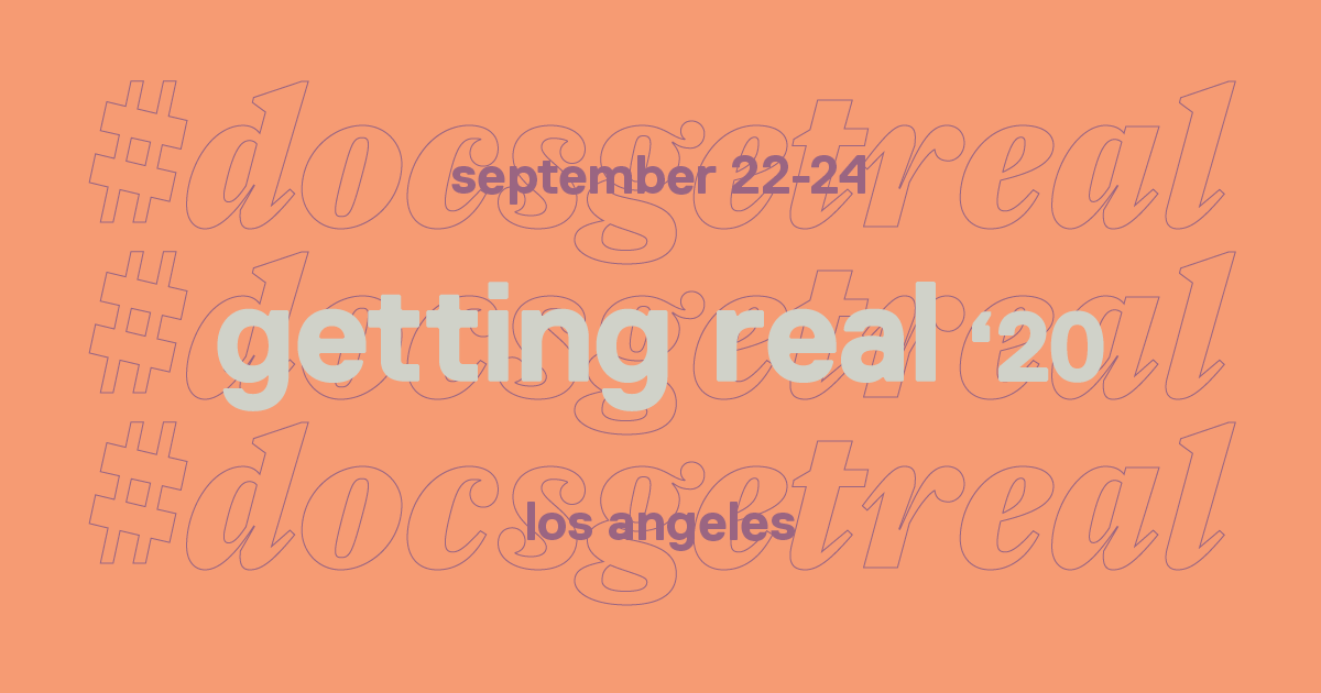 Getting Real '20 | International Documentary Association