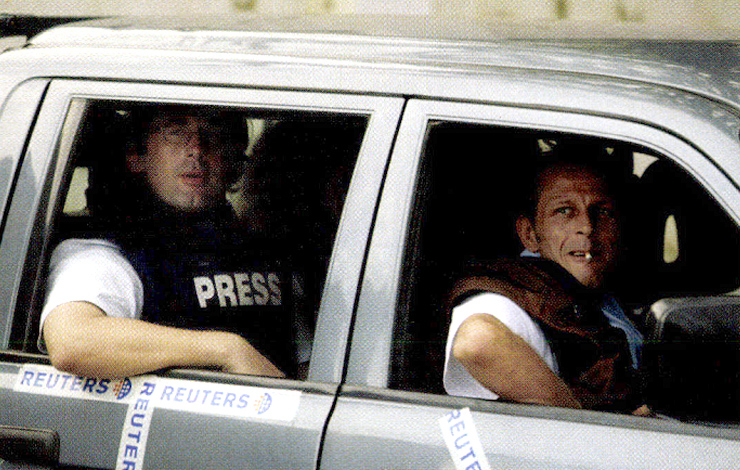 Courage Under Fire Award: Reality Warriors--Jonathan Stack and James ...